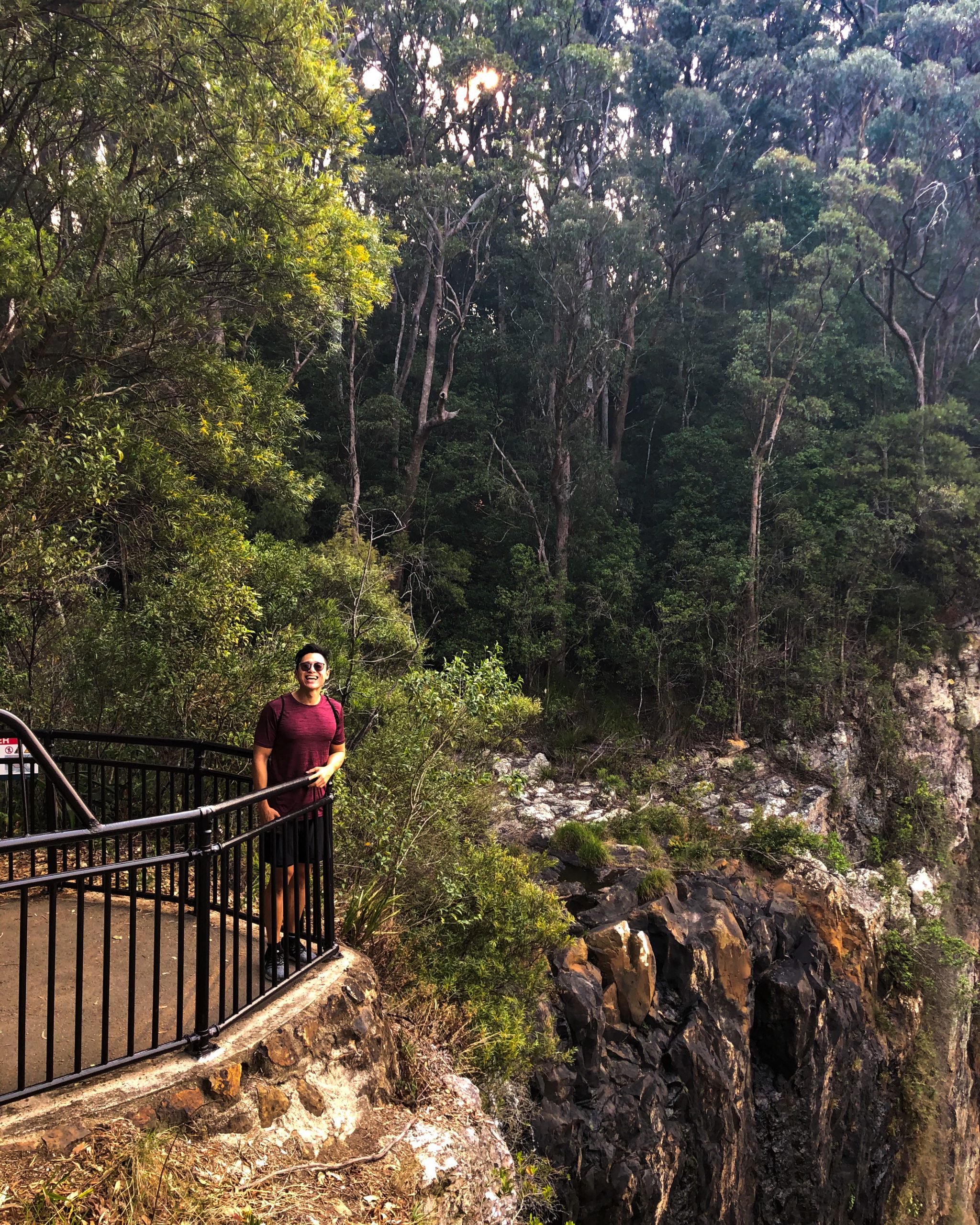 How to get to Purling Brook Falls on the Gold Coast - Sarah Adventuring