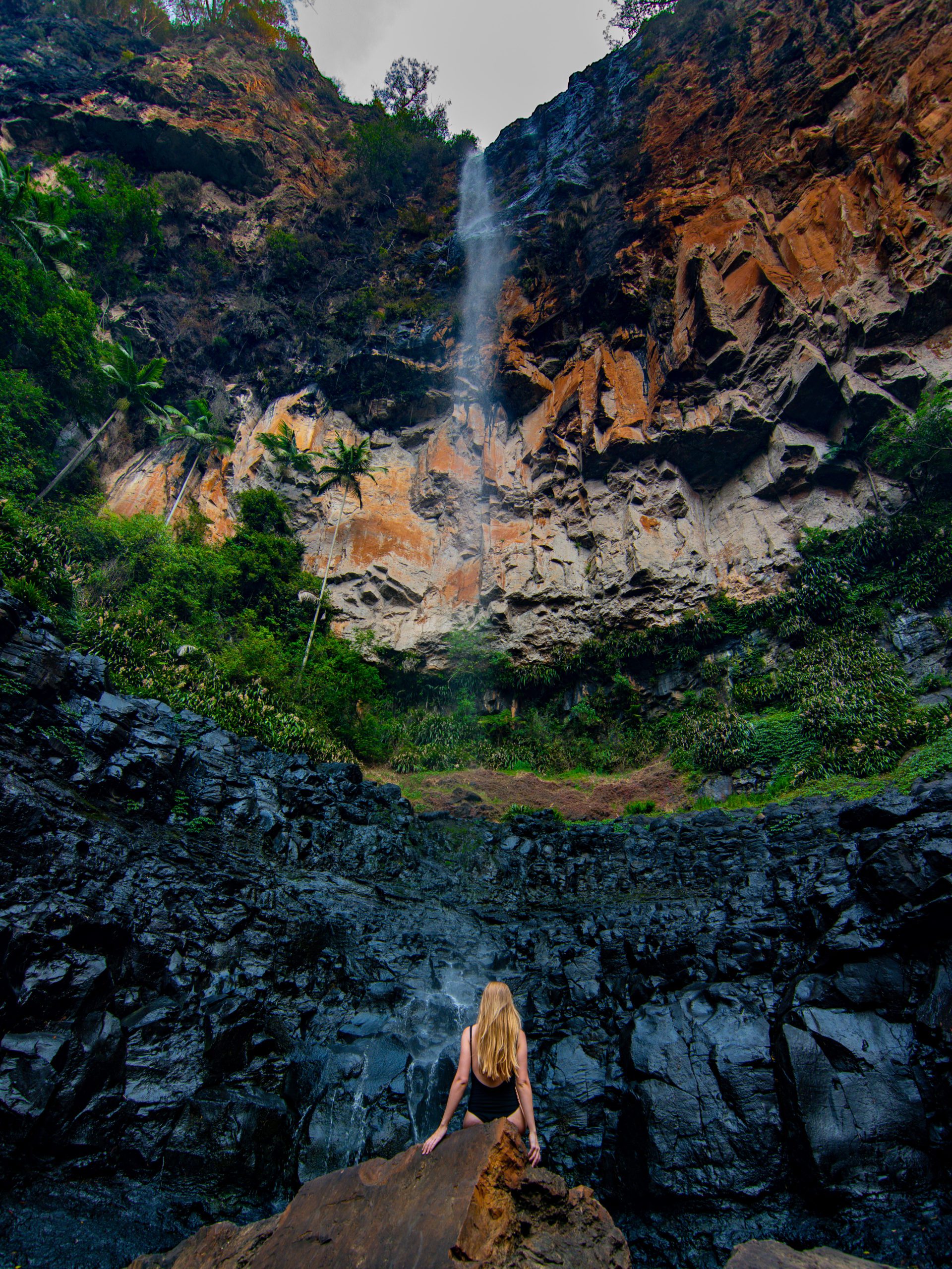 How to get to Purling Brook Falls on the Gold Coast - Sarah Adventuring