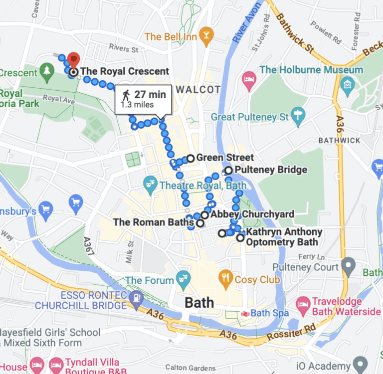 Instagrammable Locations in Bath, England - Sarah Adventuring